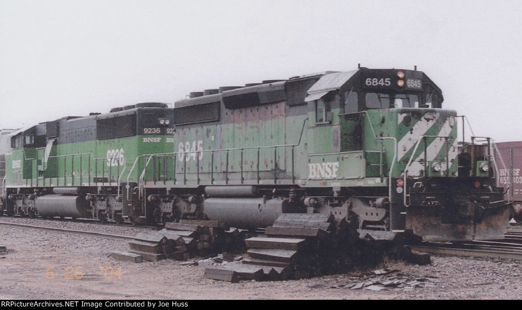 BNSF 6845 West